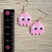 Pac-man Fuse Beads Earrings | Beads Earrings | Pac-man Earrings | Fuse ...