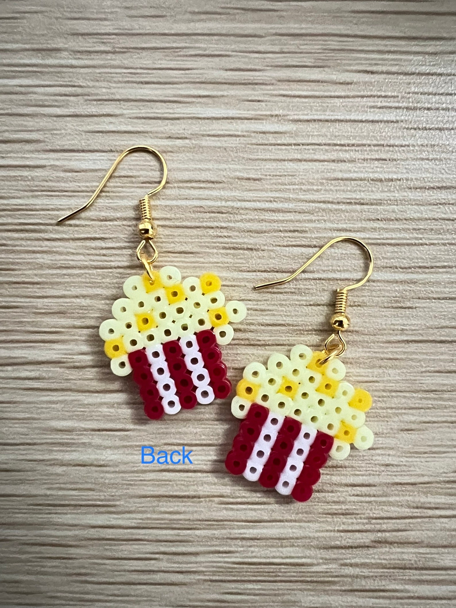 Popcorn Fuse Beads Earrings | Beads Earrings | Popcorn Earrings | Fuse ...