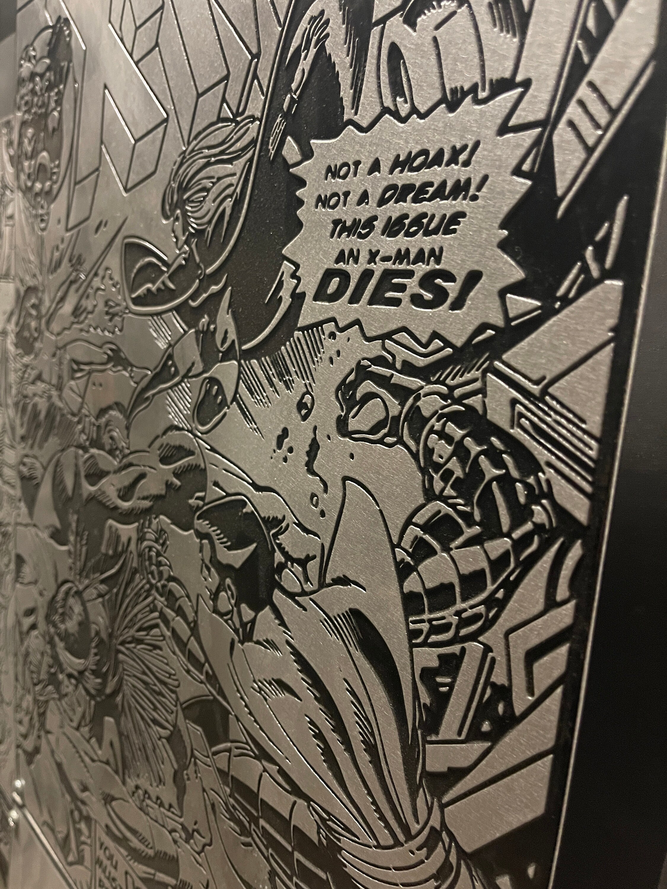 Engraved Aluminum Comic Book Art Cover Display - Etsy