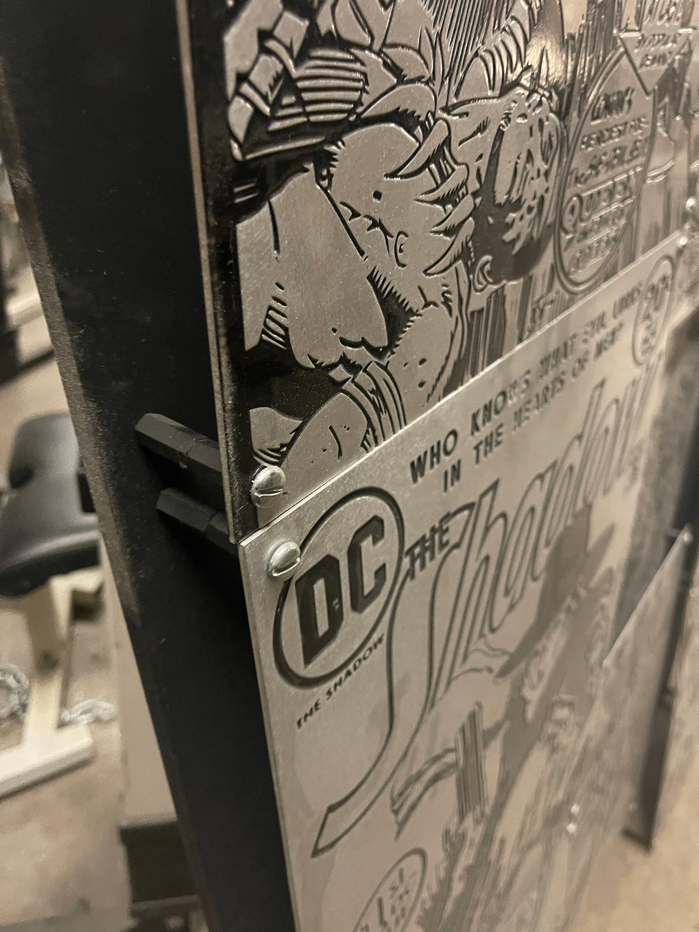 Engraved Aluminum Comic Book Art Cover Display - Etsy