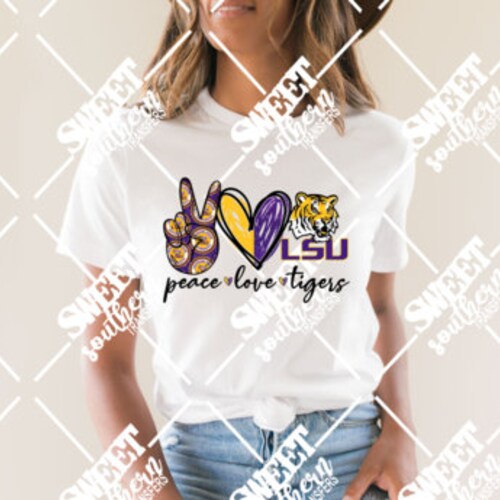 Baby Tiger Bandana LSU Sublimation Transfer Ready to Press | Etsy