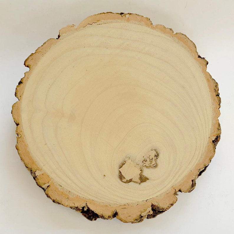 Rustic Large Wood Slice Log for Craft, Wedding Decoration, Table ...