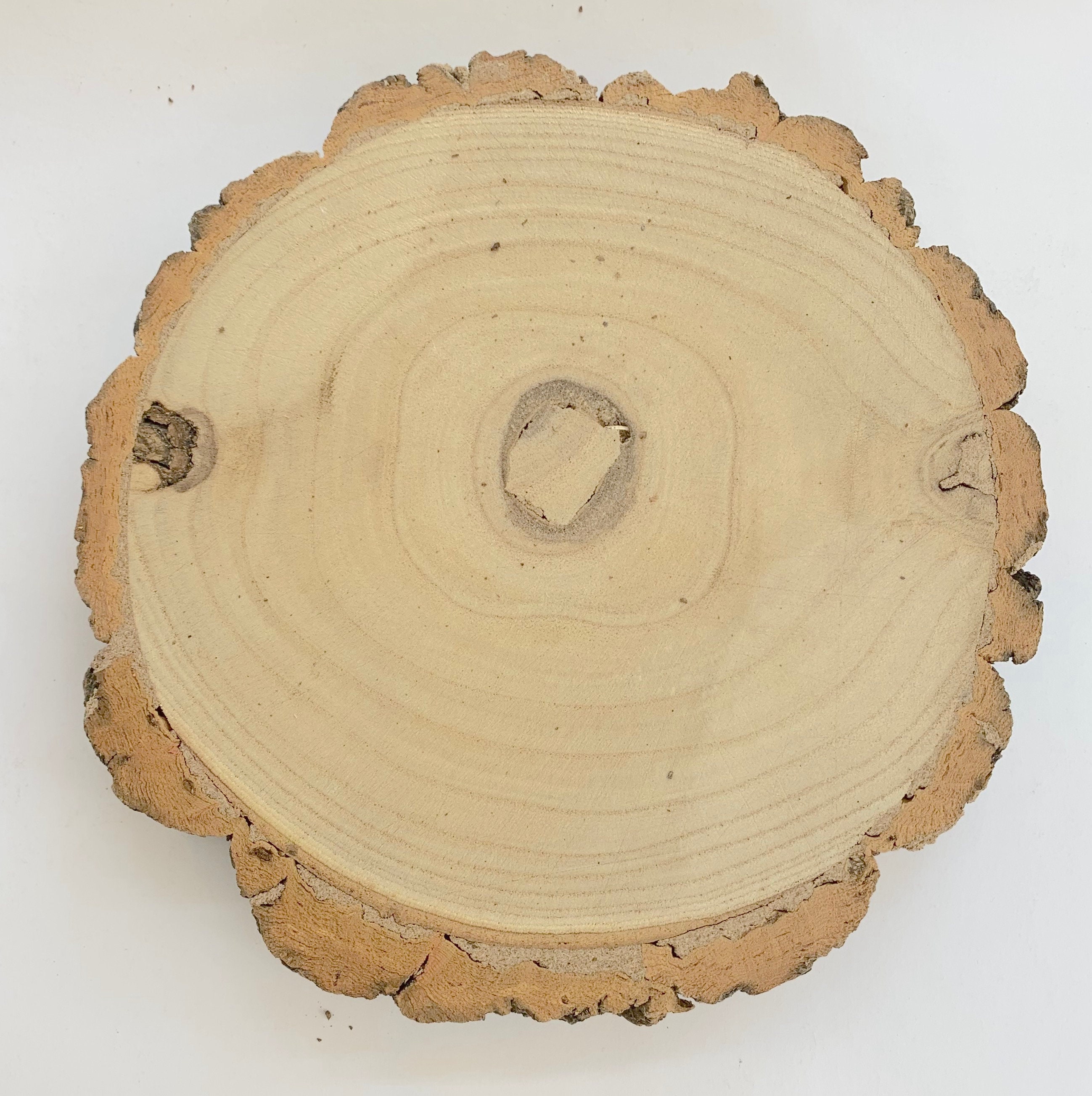 Rustic Large Wood Slice Log for Craft, Wedding Decoration, Table ...