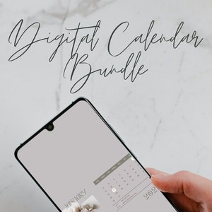 2022 Digital Calendar Bundle iPhone Calendar Digital - Etsy
