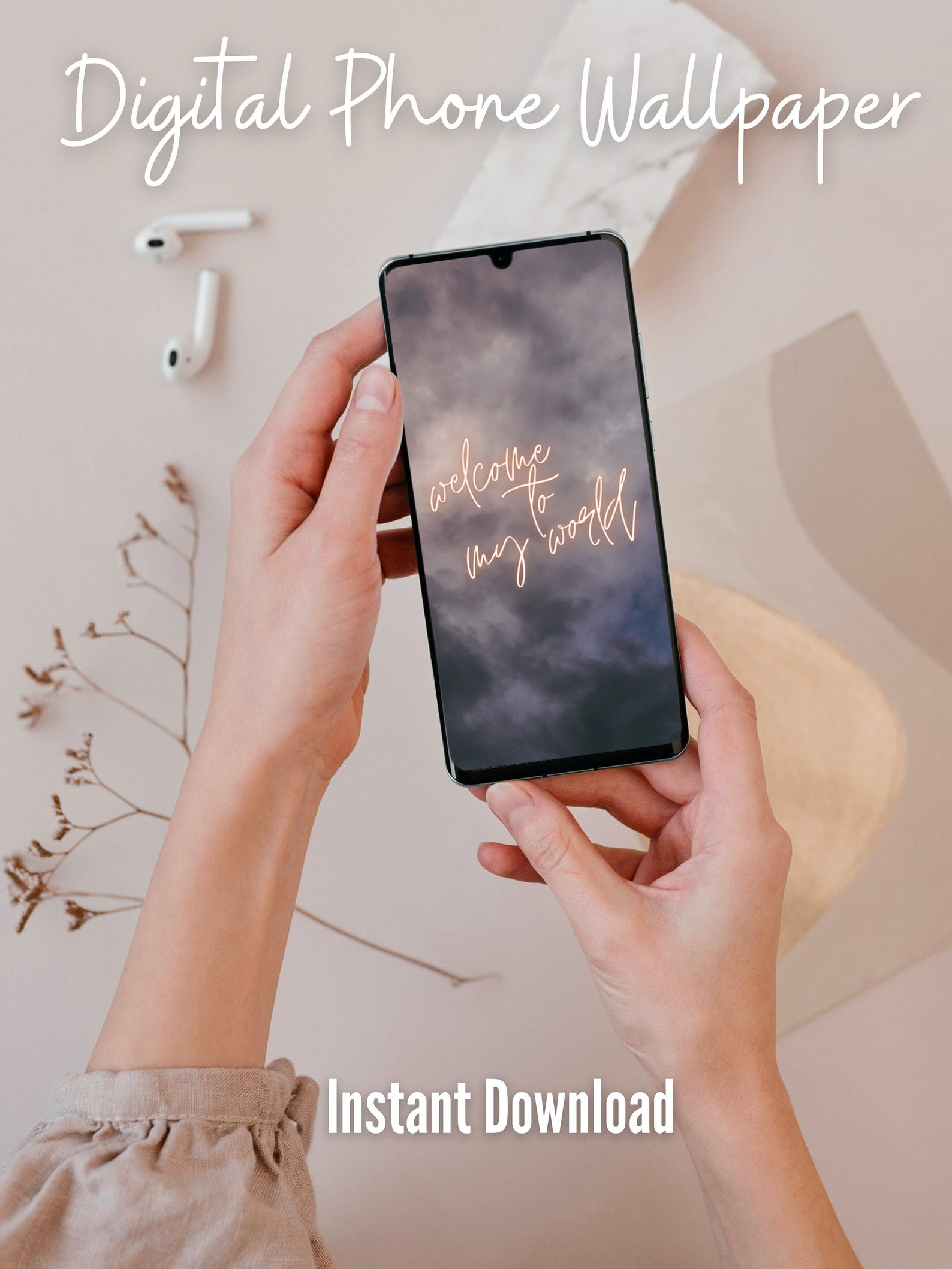 Phone Wallpaper, Phone Backdrop, Inspiration, Digital Download - Etsy