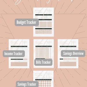 Budget Planning Bundle, iPad Planner, Digital Planner, Desktop Planner ...