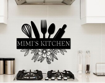 Metal Kitchen Sign - Etsy