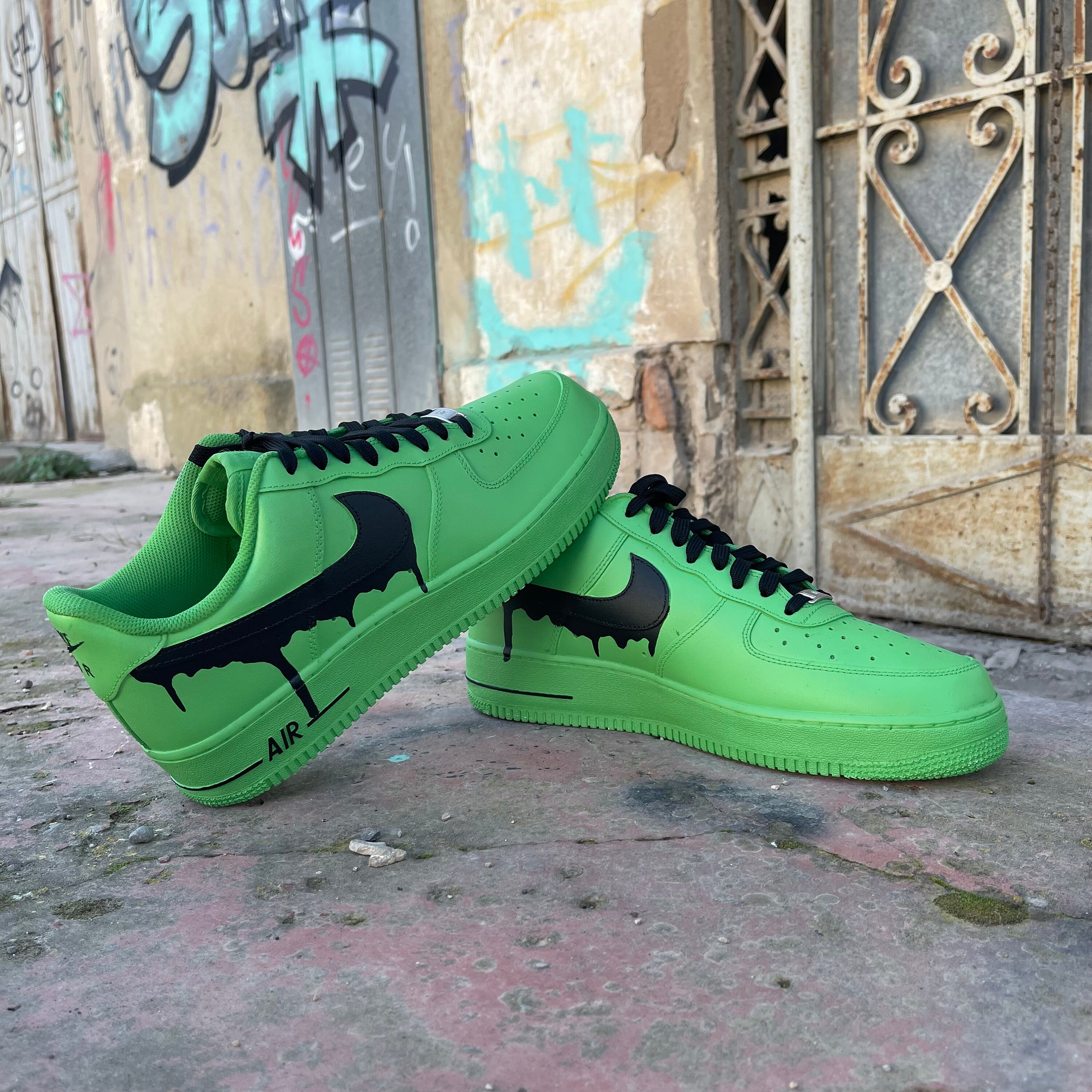 Slime Custom AF1 - Etsy