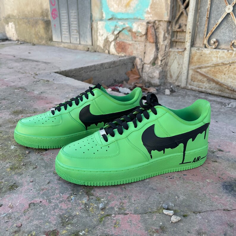 Slime Custom AF1 - Etsy