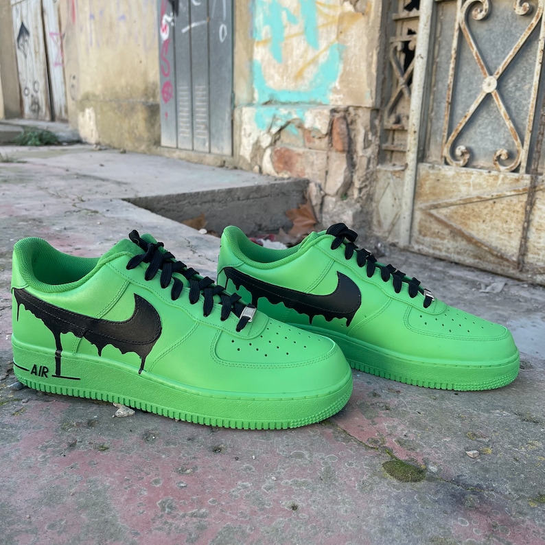 Slime Custom AF1 - Etsy