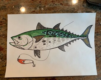 False Albacore - Etsy