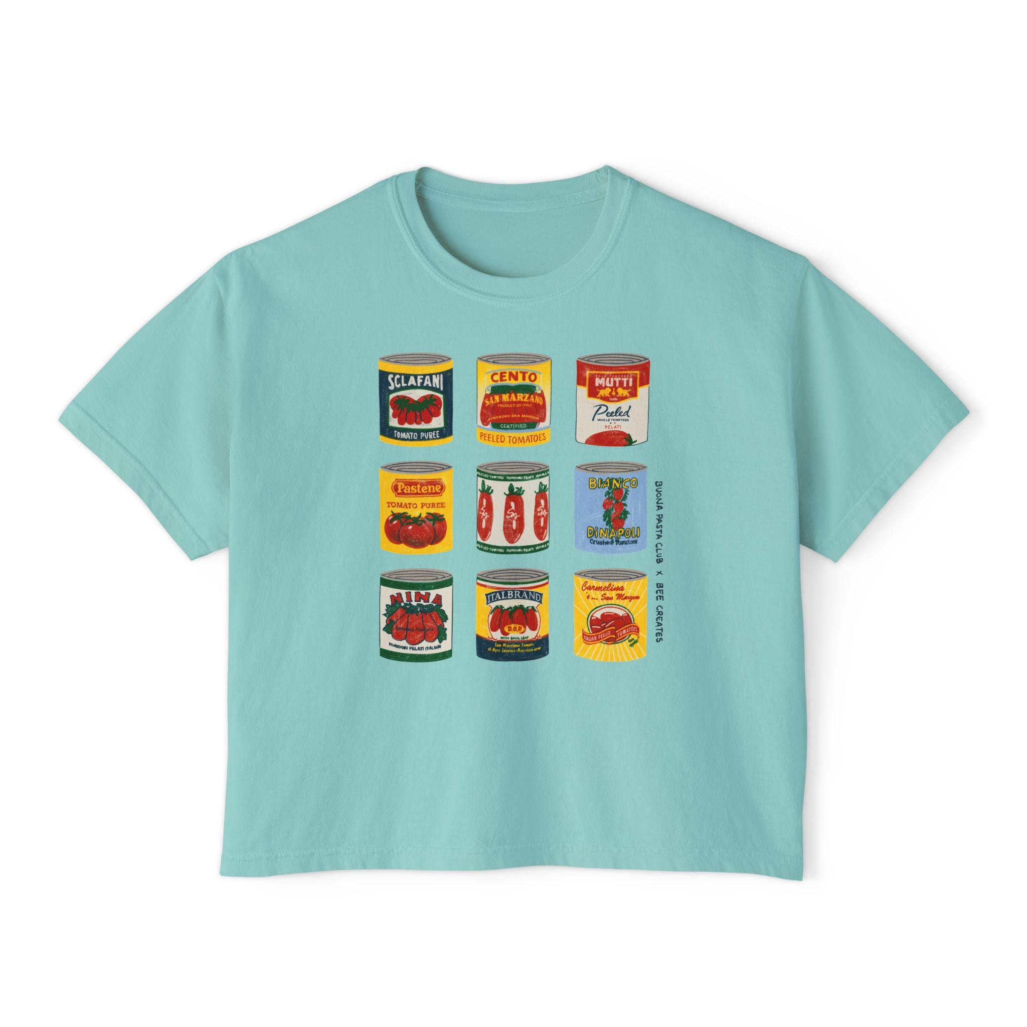 Vintage Tomato Can Tee - Etsy