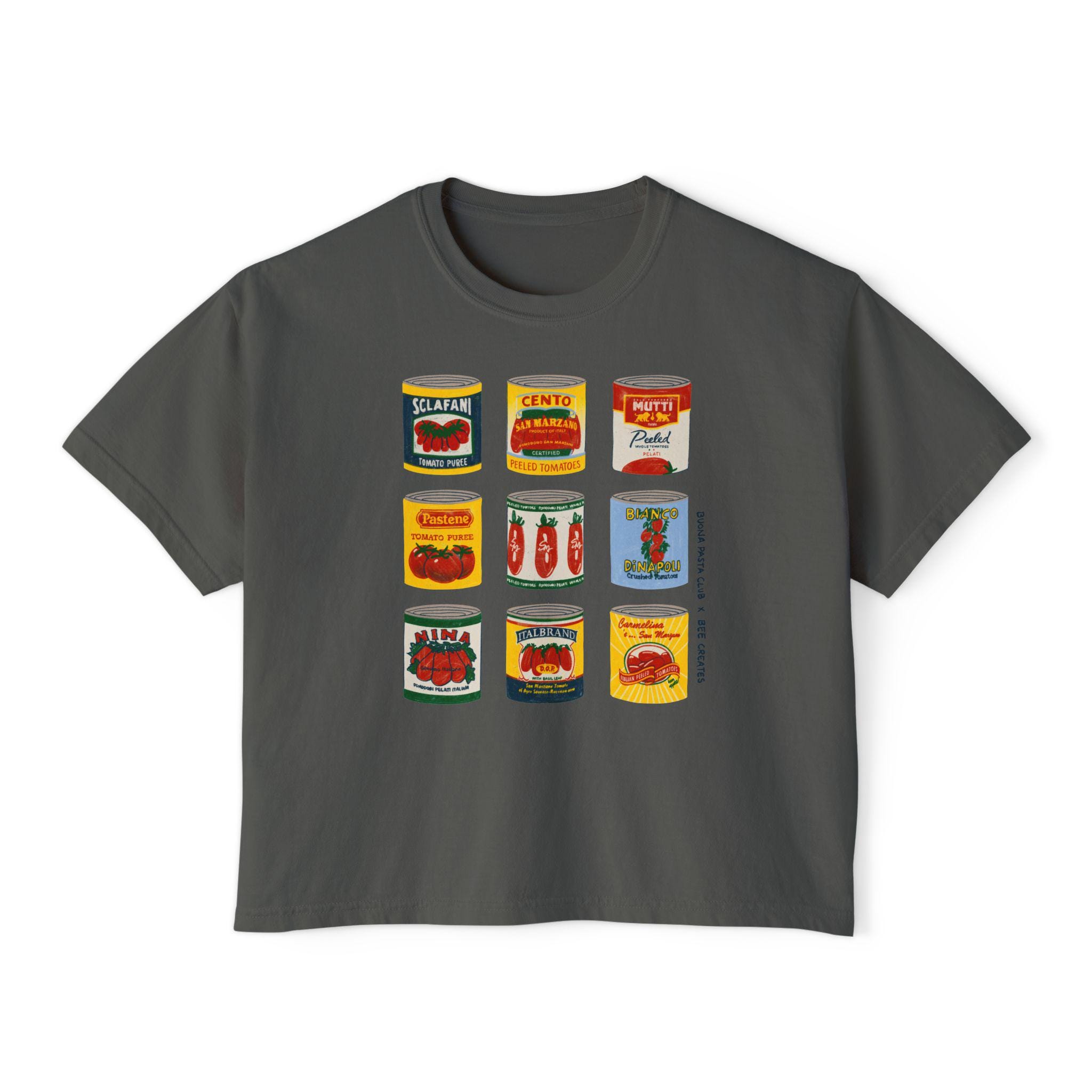 Vintage Tomato Can Tee - Etsy
