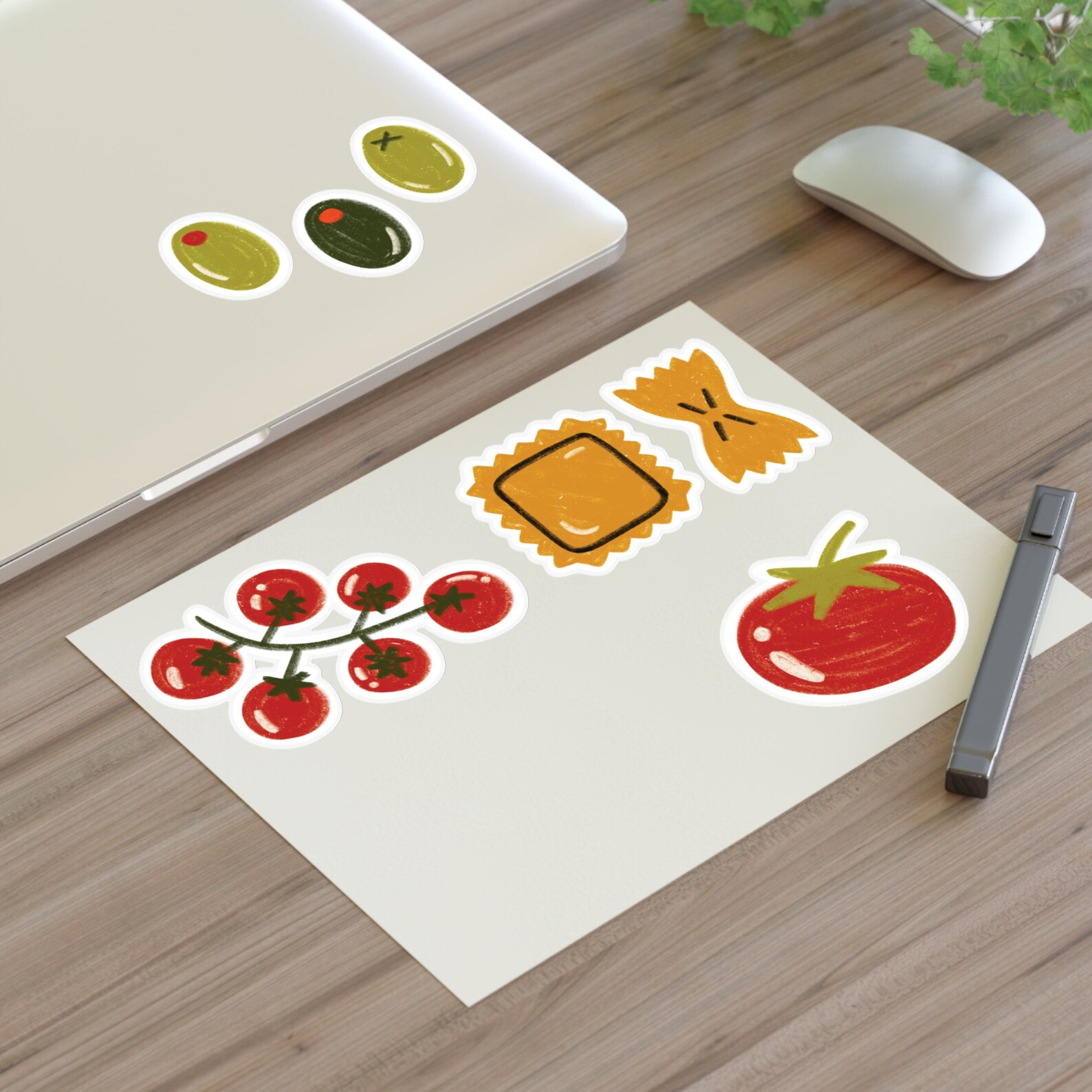 Italian Foods Sticker Sheets - Etsy