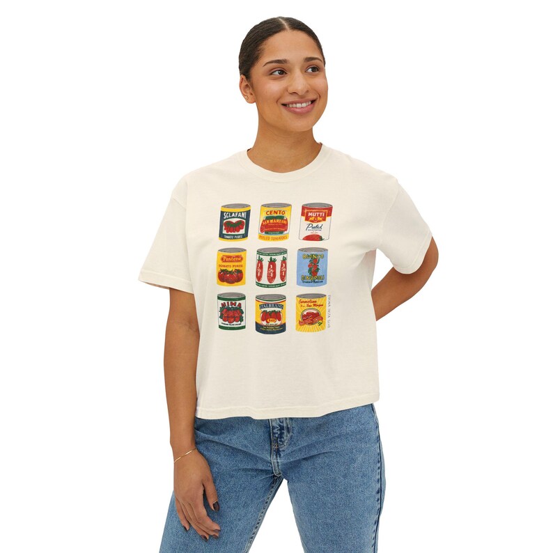 Vintage Tomato Can Tee - Etsy