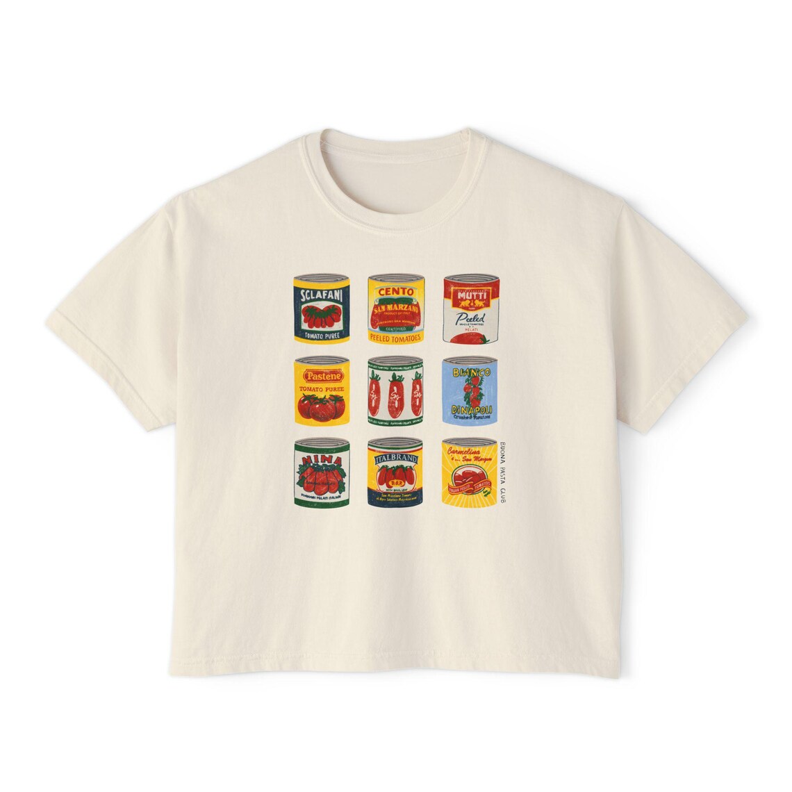 Vintage Tomato Can Tee - Etsy