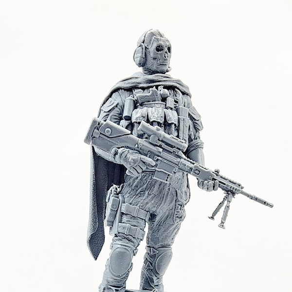 Ghost Call of Duty Bust - Etsy