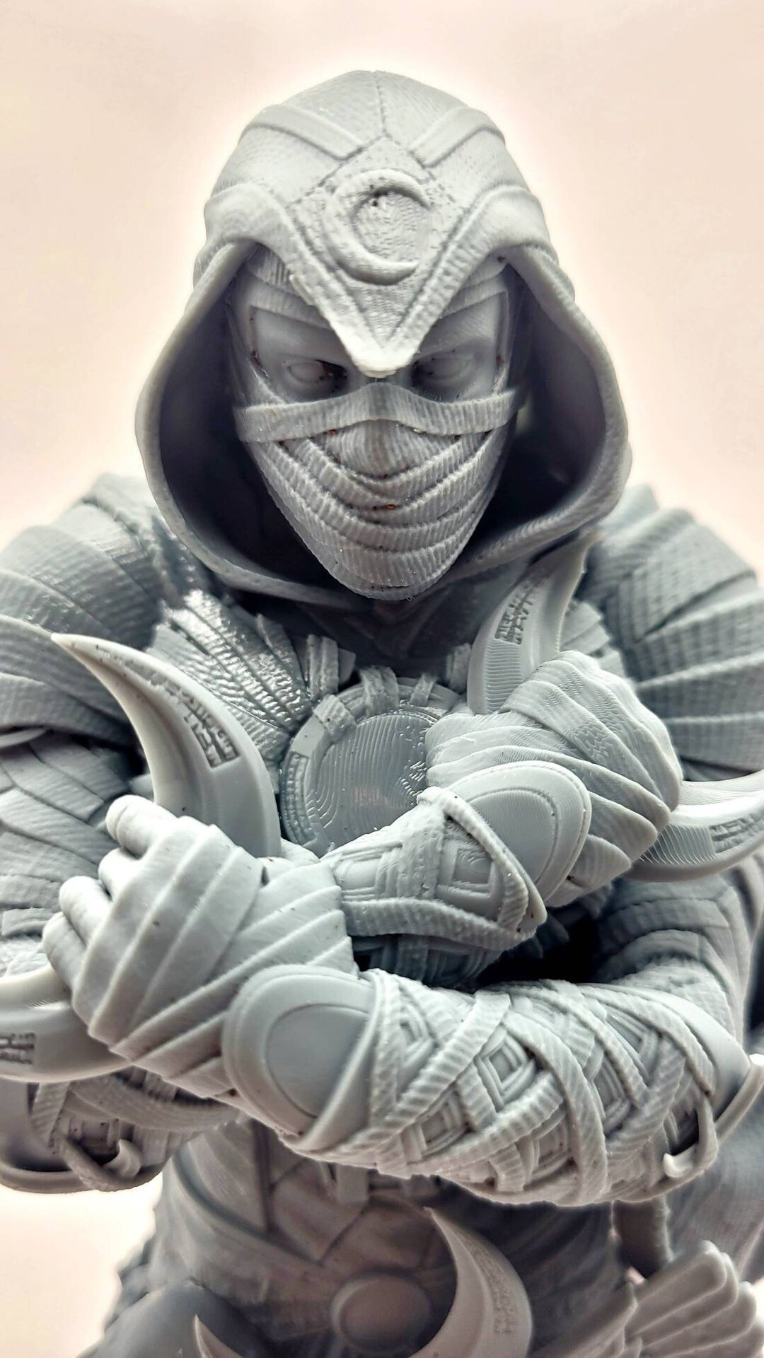 3D 14k Resin Moonknight Fanart Bust. - Etsy
