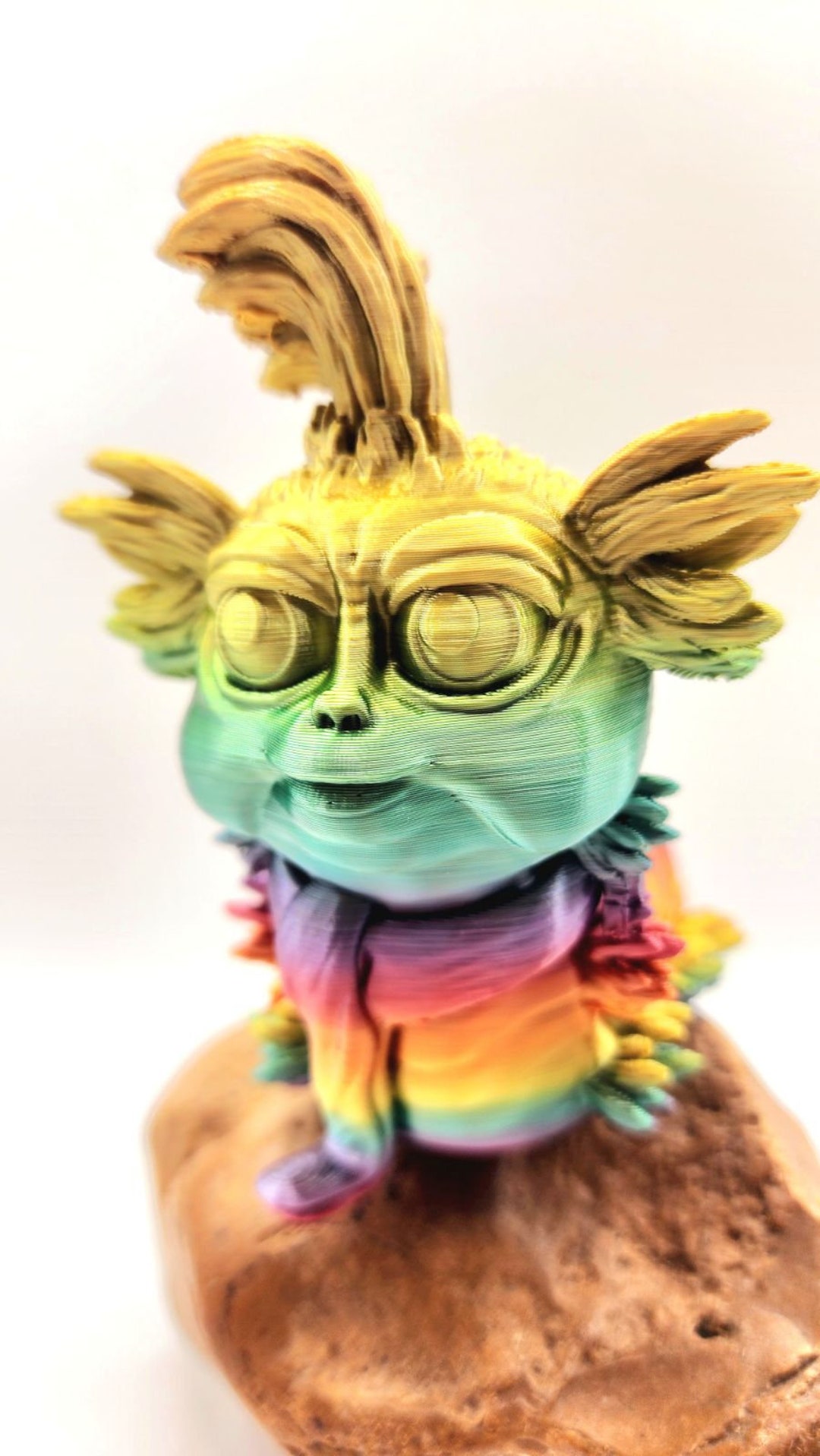 3D Printed Ello the Worm, Articulate Fidget Toy. - Etsy