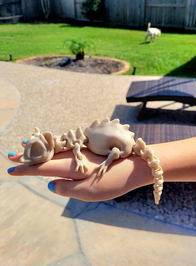 3D Printed Bone Rat Articulated Fidget Toy. - Etsy