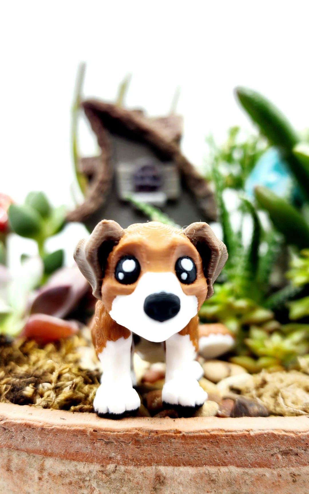 3D Printed Mini Dog Fidget Toy - Adorable Desk Pet - Fidget Toy ...