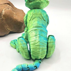 3D Printed Articulate Tiger Fidget Sensory Toy. - Etsy