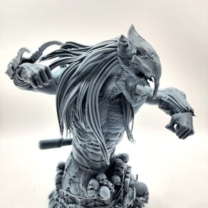 3D Resin Printed Predator From Movie Prey. Fan Art. - Etsy