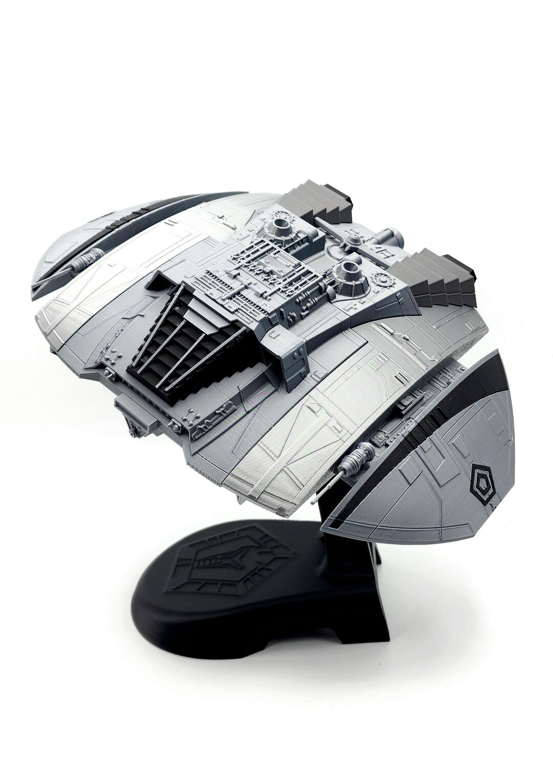Battlestar Galactica Cylon Raider | 3D Printed Model | Sci-fi Desk ...