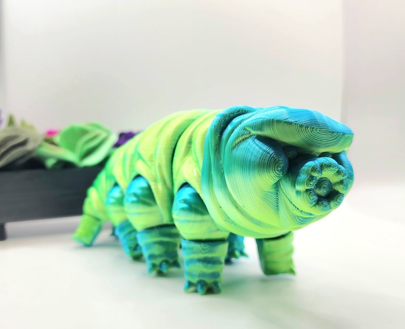 3D Printed Tardigrade. Articulate Fidget Toy Sensory Toy - Etsy