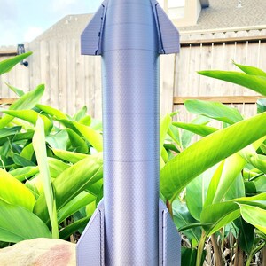 3D Printed Starship S28 Desk Toy, Decoration. - Etsy