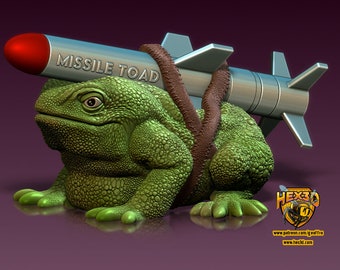 Missile Toads, Missile Toad, Toad Bauble, Christmas Toad - Etsy