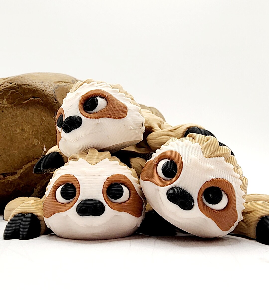 3D Printed Sloth Articulated Fidget Toys. - Etsy Australia