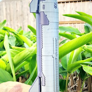 3D Printed Starship S28 Desk Toy, Decoration. - Etsy