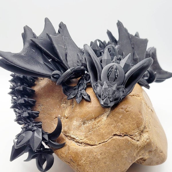 3d Printed Dragon Articulated With Wings - Etsy