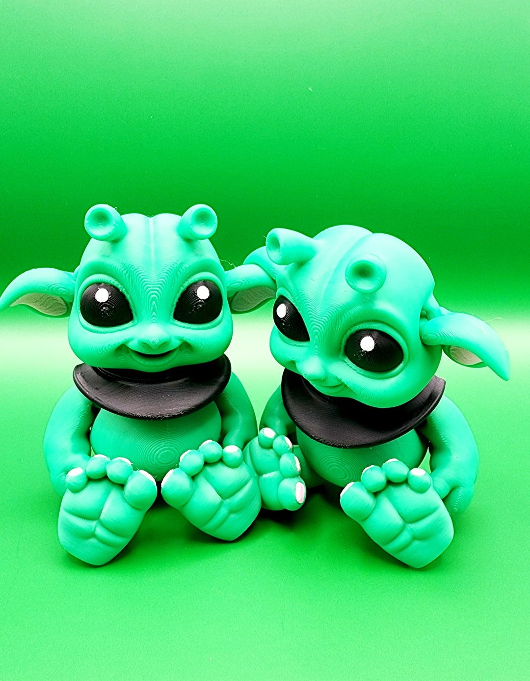 3D Printed Articulated Alien Baby Fidget Sensory Toy. - Etsy