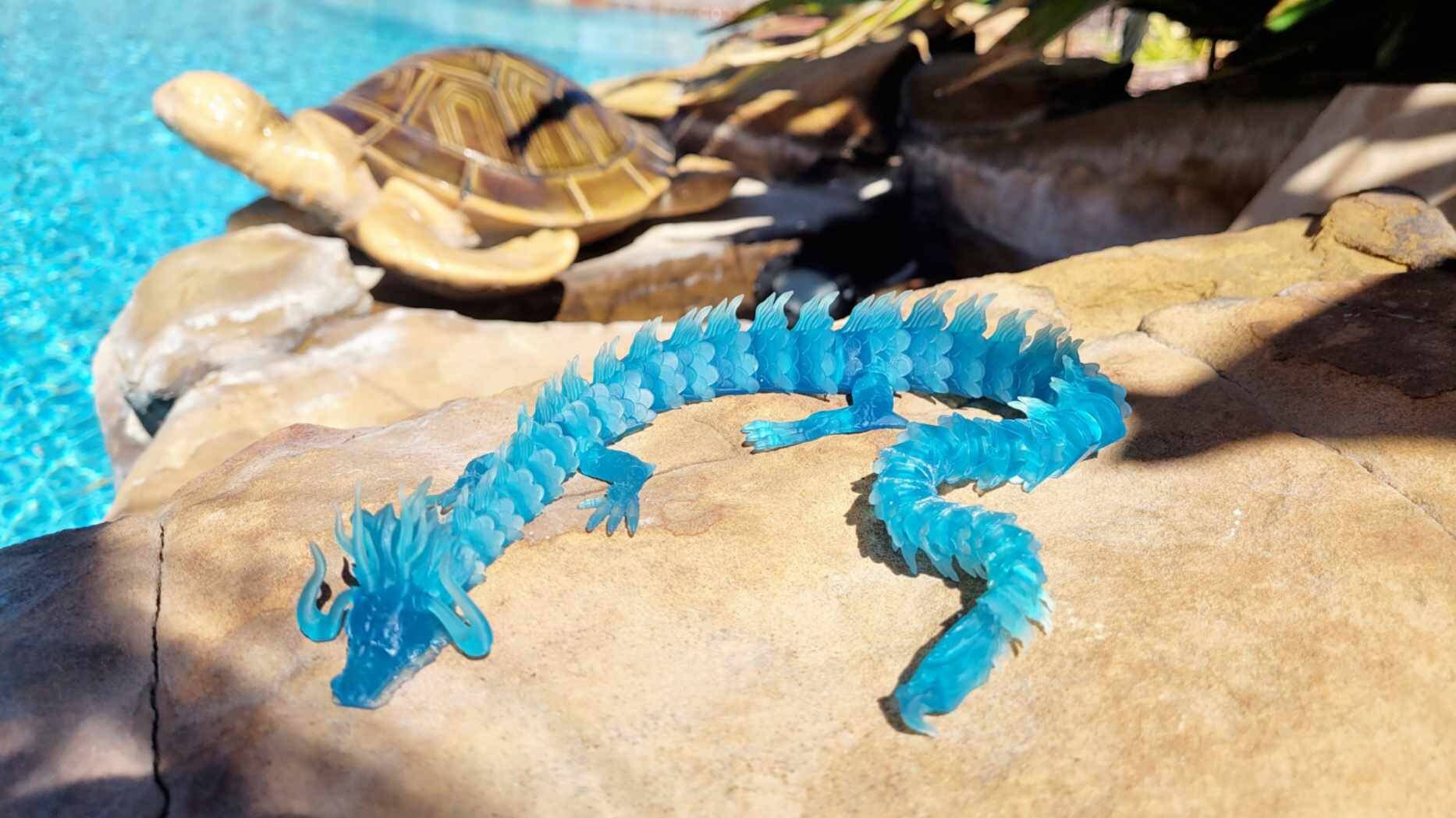 Kaido Dragon 3D Resin Printed Articulate Fidget Toy. - Etsy