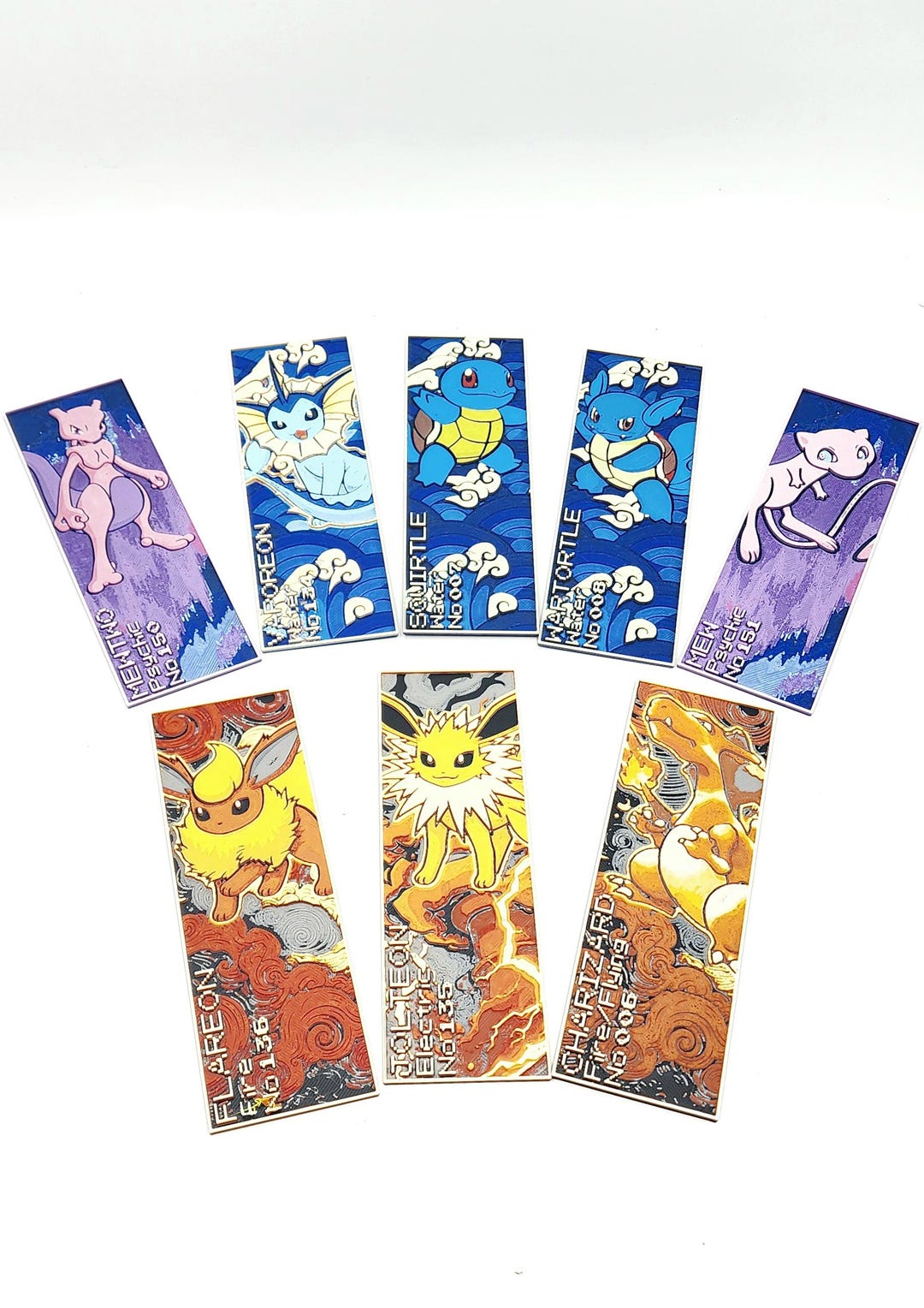 Cute Pokémon Bookmarks – 3D Printed Page Savers for Kids & Adults - Etsy