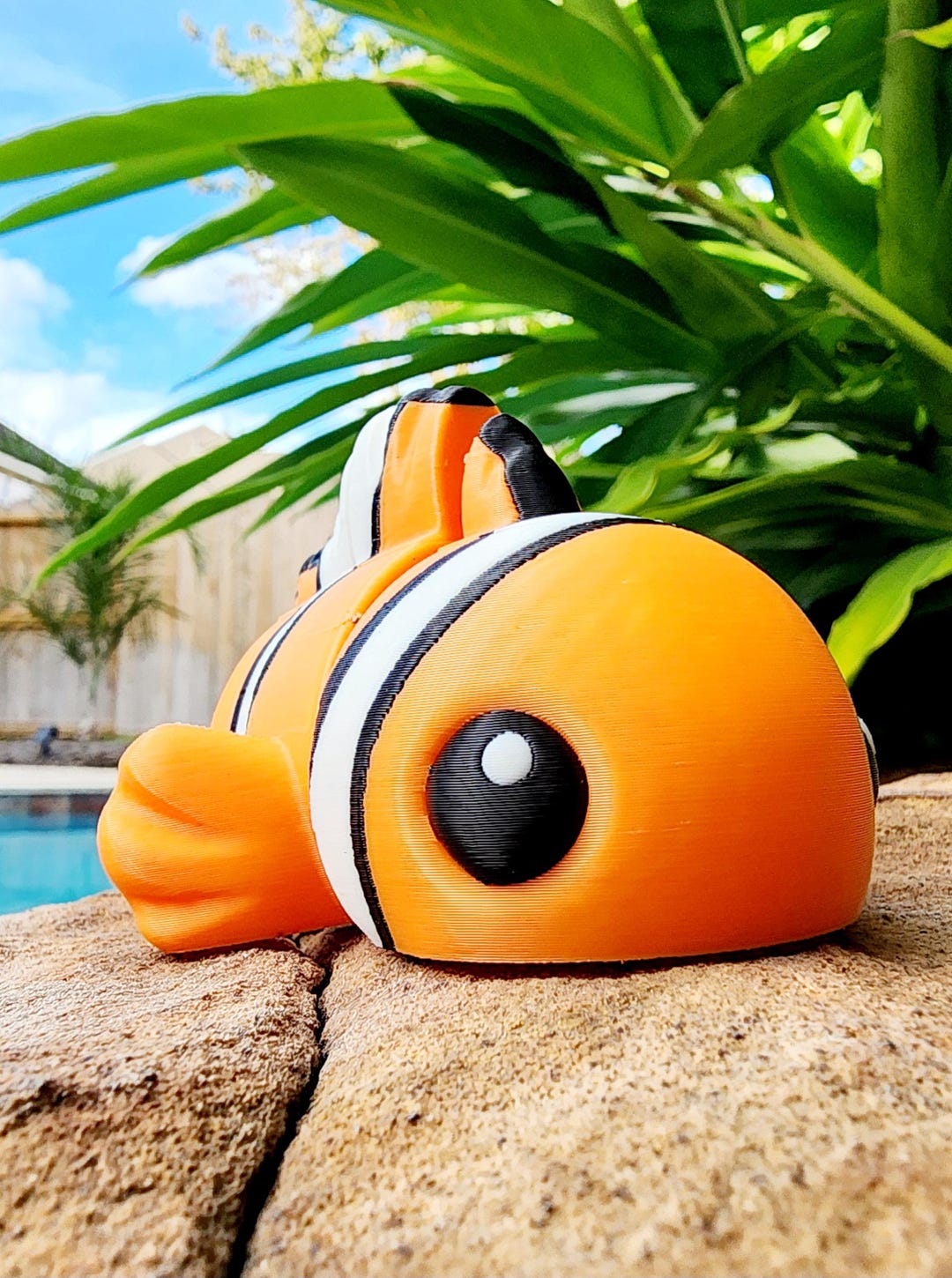 3D Printed Articulate Crown Fish Fidget, Sensory Toy. - Etsy
