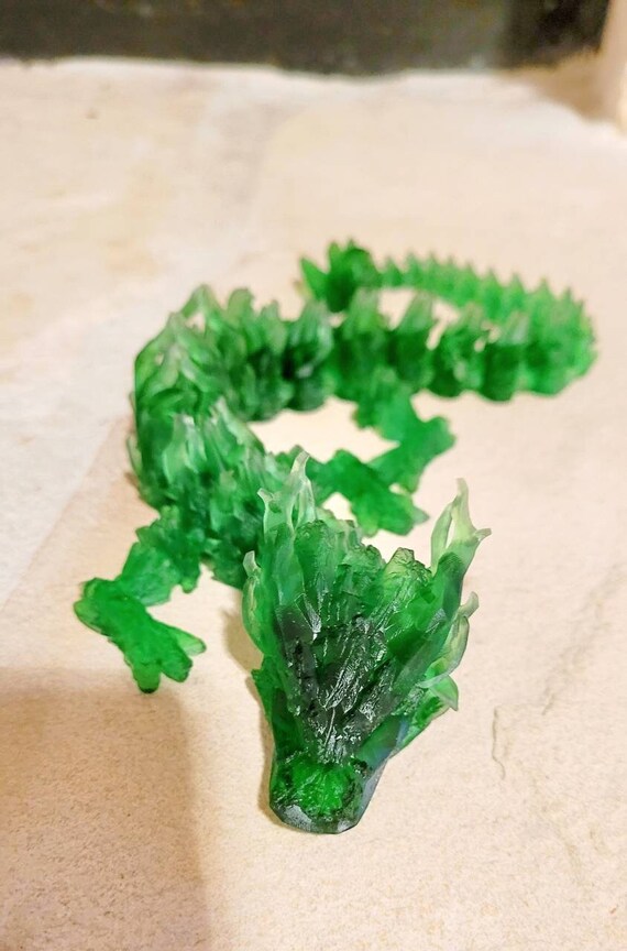3D Resin Printed Woodland Dragon | Etsy