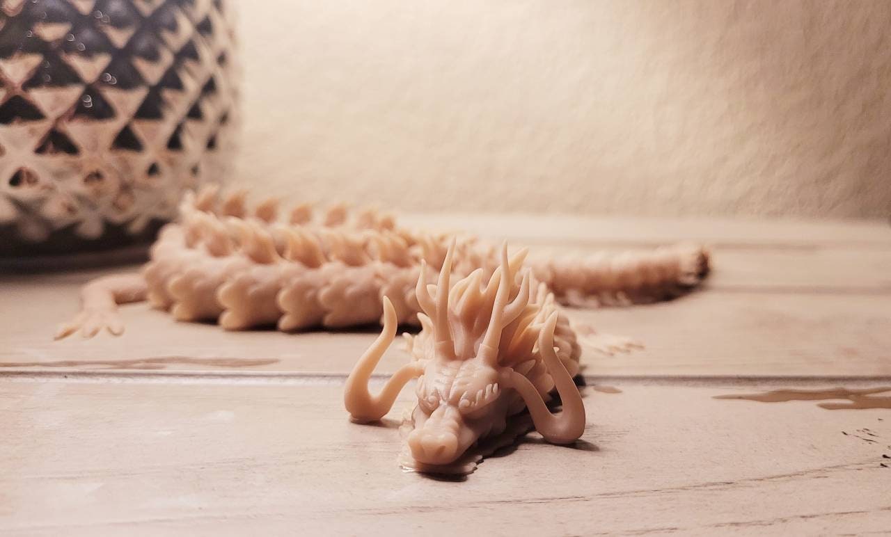 Kaido Dragon 3D Resin Printed Articulate Fidget Toy. - Etsy