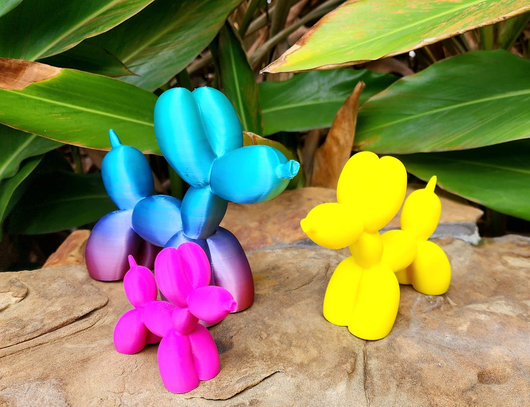 3D Printed Balloon Dog. Desk Decoration, Toy. - Etsy