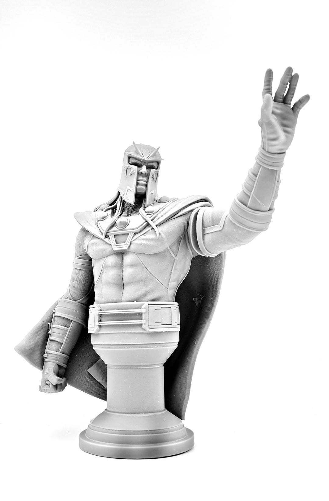 3D 14k Resin Printed Magneto Bust, Statue, Desktop Decoration. - Etsy