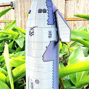 3D Printed Starship S28 Desk Toy, Decoration. - Etsy