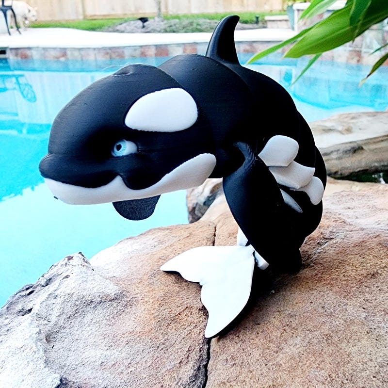 Orca Plush - Etsy