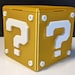 Gold Mario Inspired Question Mark Mystery Money Box - Etsy UK