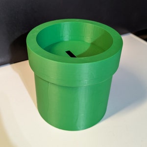 Mario Tube Piggy Bank Customizable - Etsy