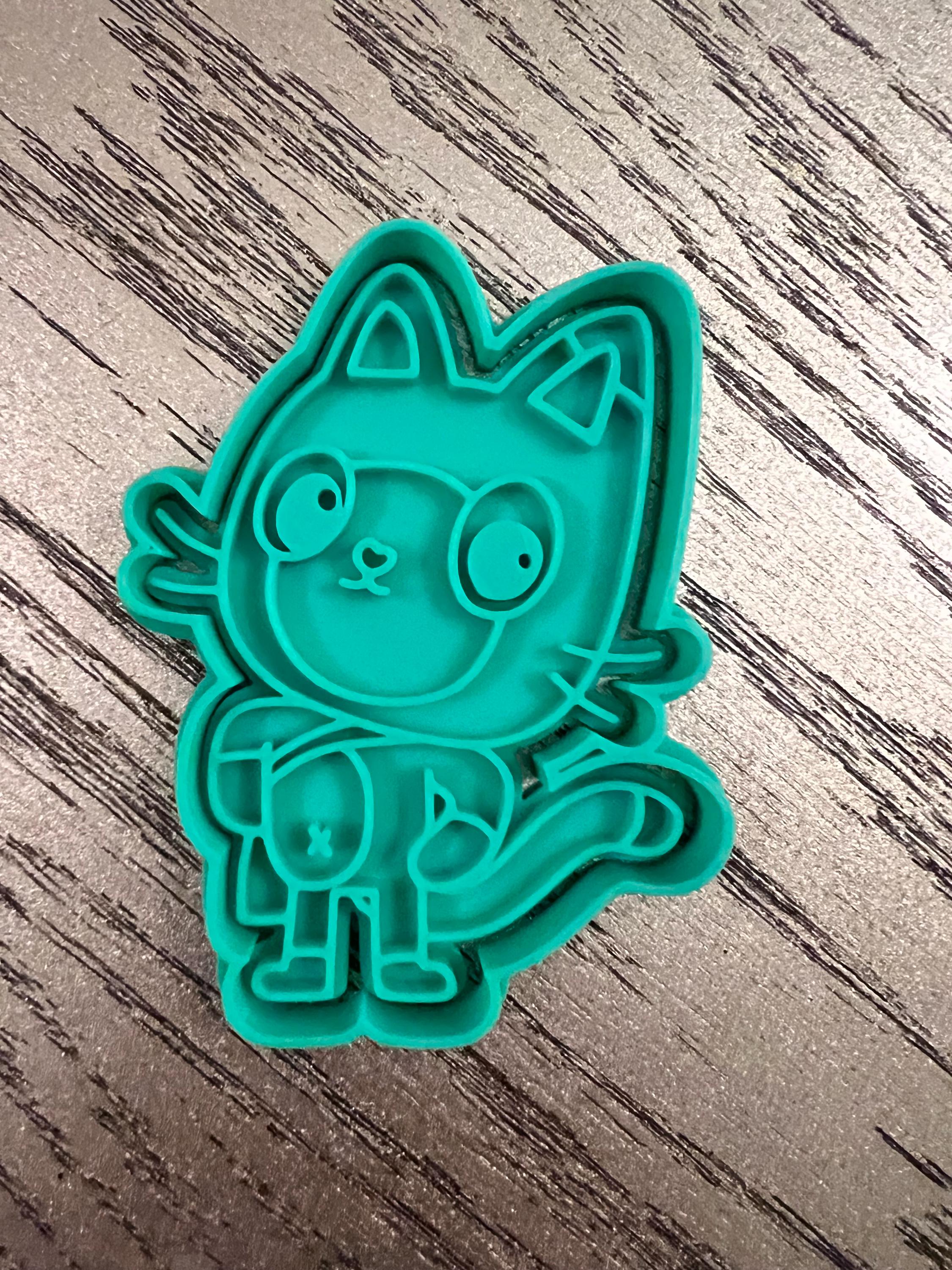 Gabby's Dollhouse Pandy Paws Cookie Cutter, Fondant, Play Dough ...