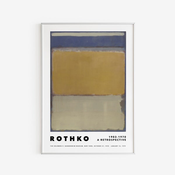 Rothko Art - Etsy