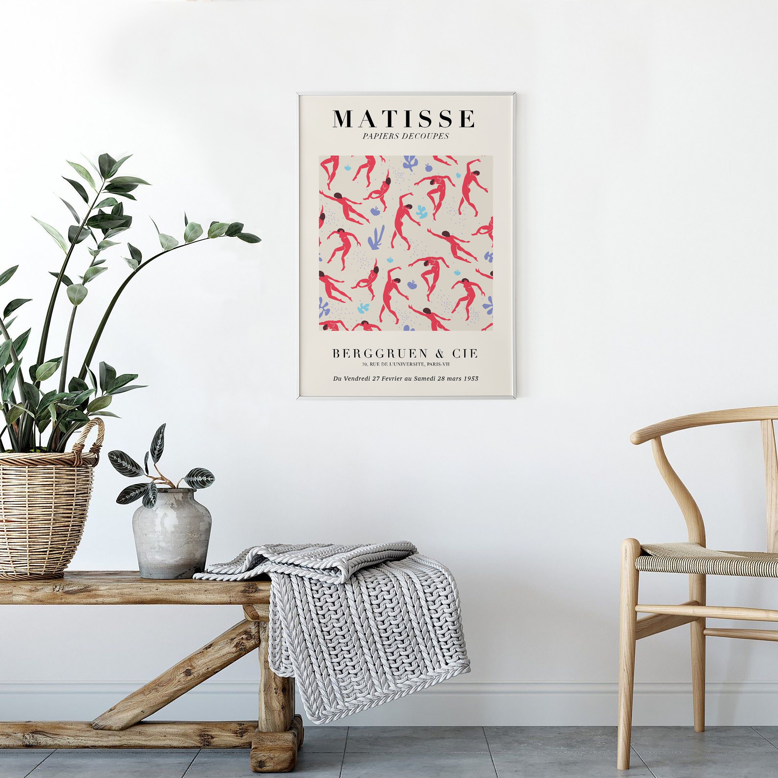 Henri Matisse Dancing Figures Berggruen & Cie Exhibition Poster the ...