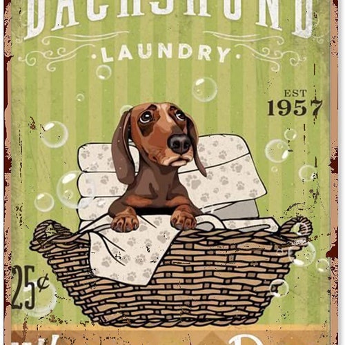 Cow Laundry Sign Farm Animal Laundry Room Decor Wash Dry - Etsy